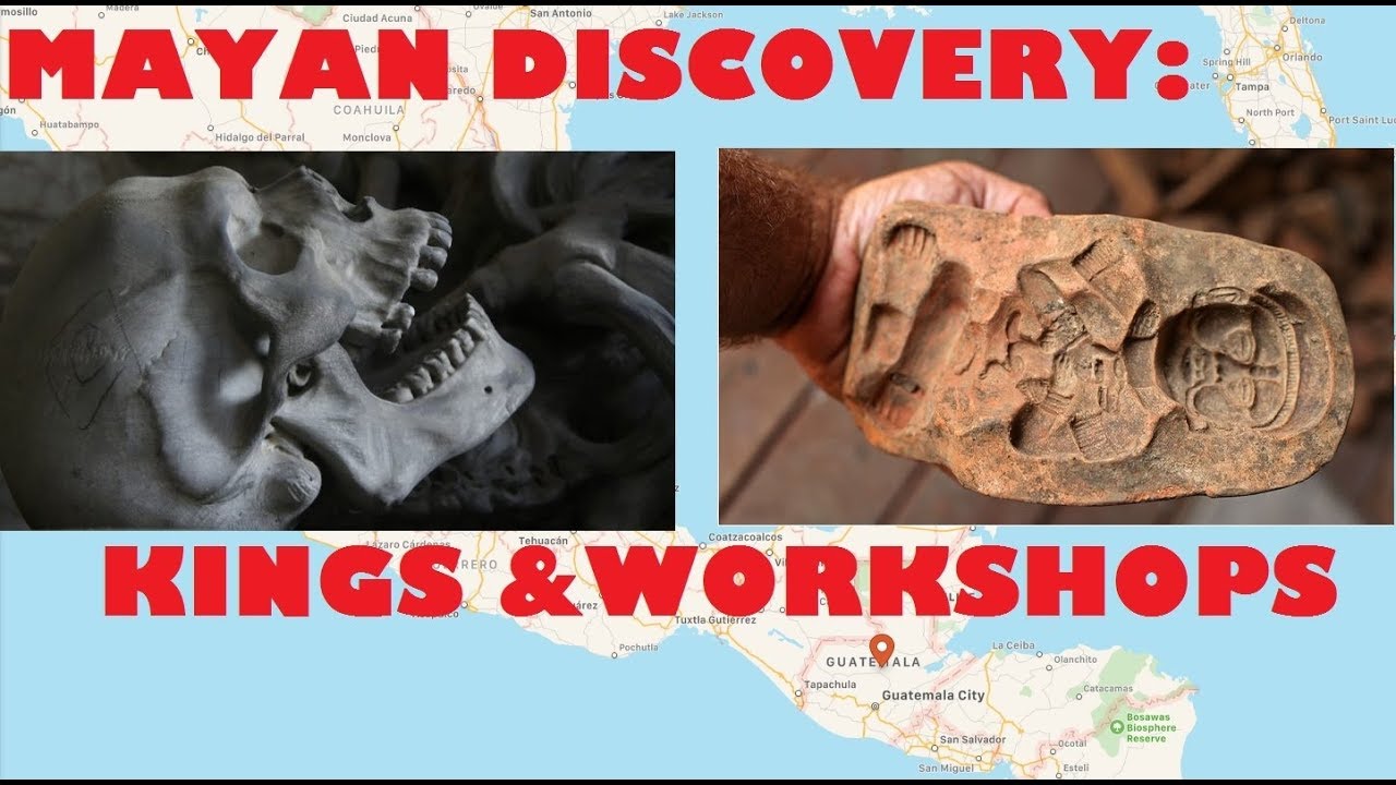 Skeletons of Ancient Mayan Kings Discovered in Guatemalan Jungle - YouTube