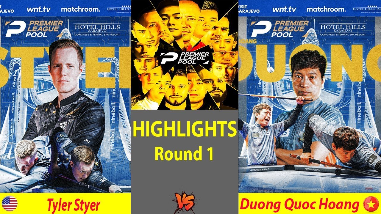 HIGHLIGHTS R1 | Duong Quoc Hoang vs Tyler Styer | Premier League Pool ...