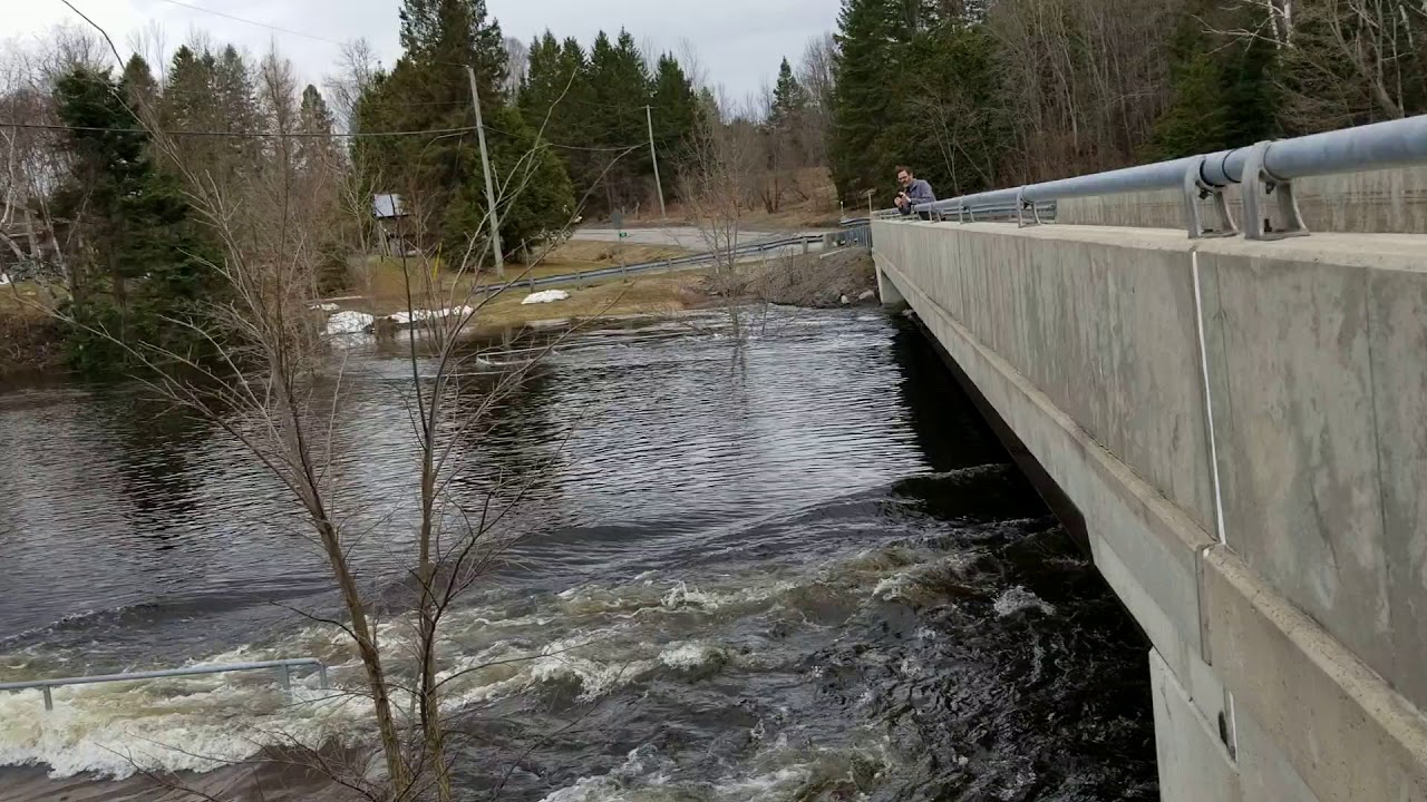 The Mighty Magnetawan at Maple Island April 23, 2019 - YouTube