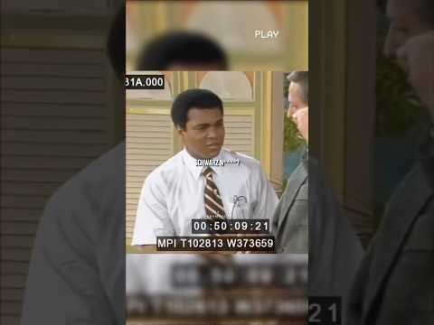 Muhammad Ali Trolling Arnold’s Name 😂