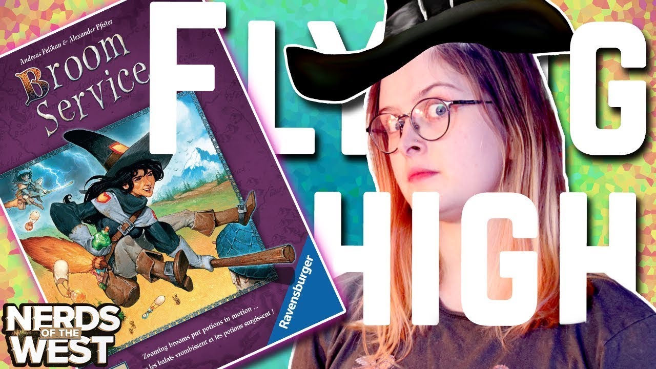 Broom Service | Live Board Game Playthrough - YouTube