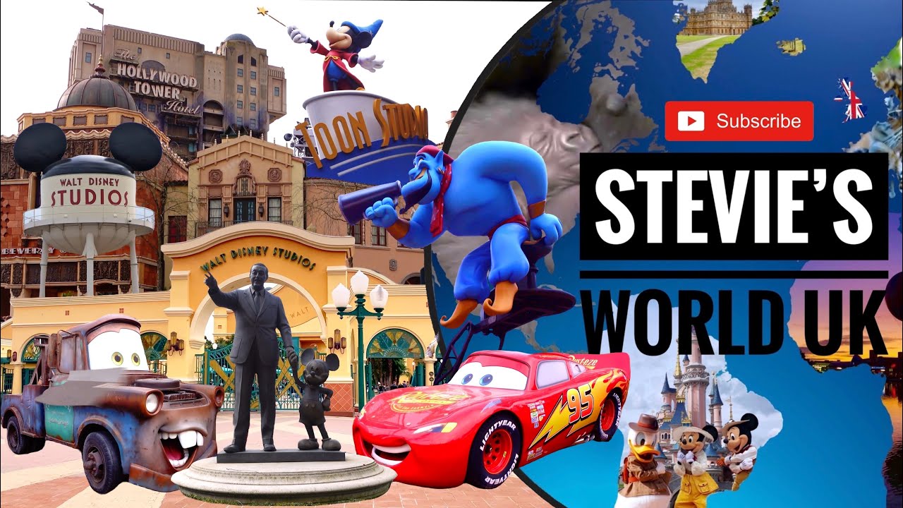 WALT DISNEY STUDIO PARK FULL TOUR AND ALL THE RIDES - DISNEYLAND PARIS ...