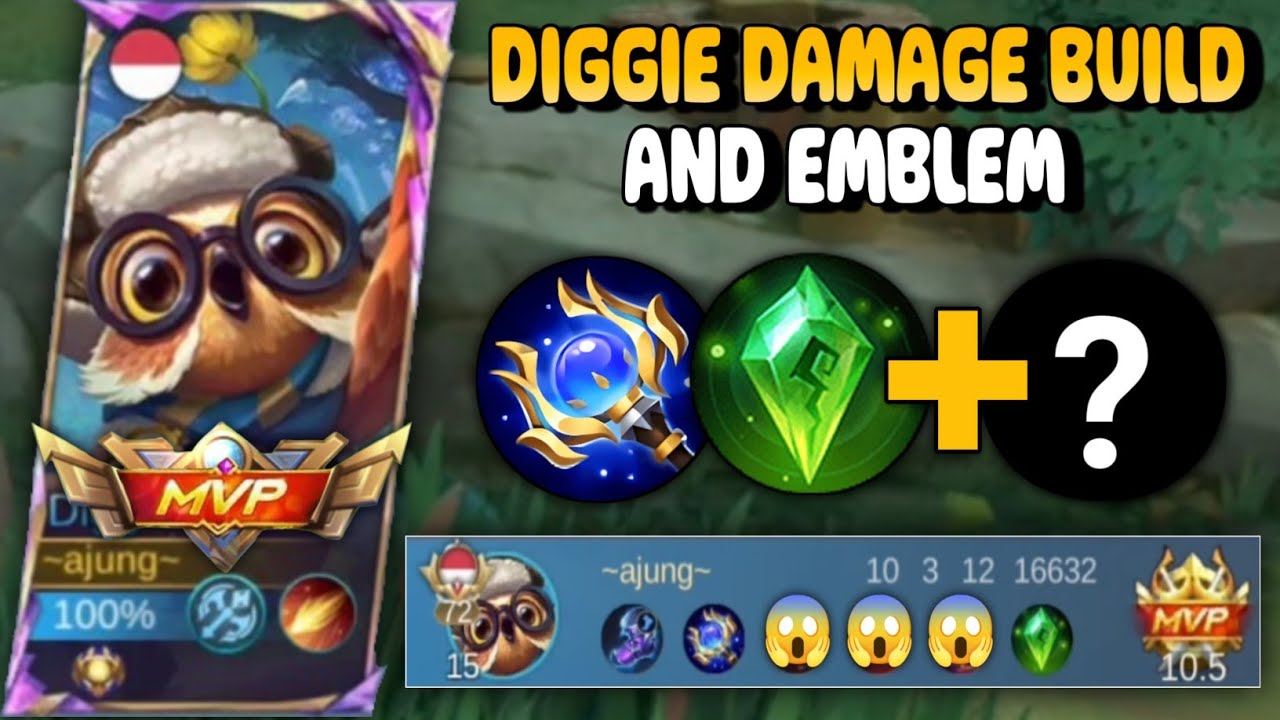 DIGGIE DAMAGE BUILD AND EMBLEM 2024‼️BENEDETTA'S CRAZY DAMAGE IS ONE ...
