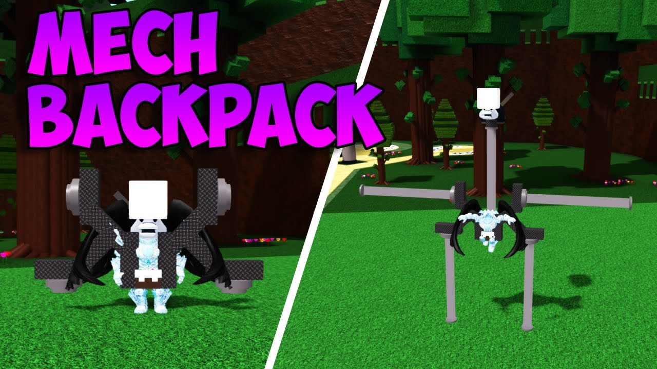 MECH SUIT BACKPACK Tutorial!! - Build A Boat For Treasure ROBLOX - YouTube
