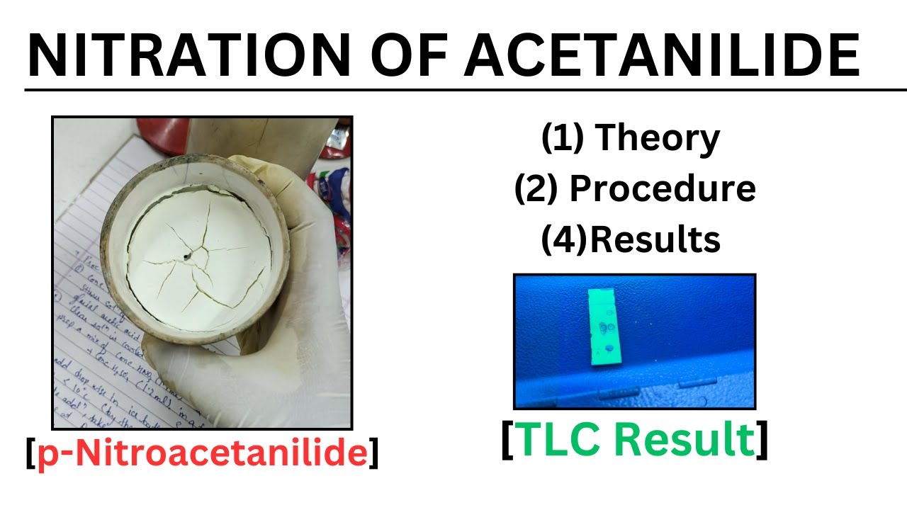 Nitration of Acetanilide | Organic Chemistry Experiment | DU MSc ...