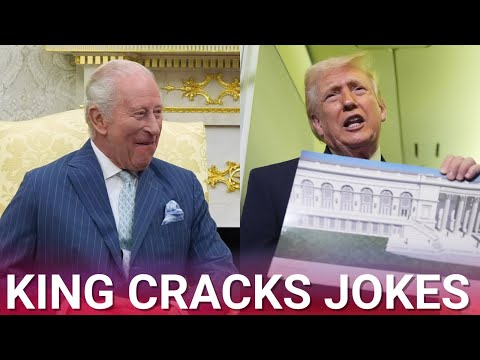 King Charles jokes about Trump’s ballroom project during state dinner