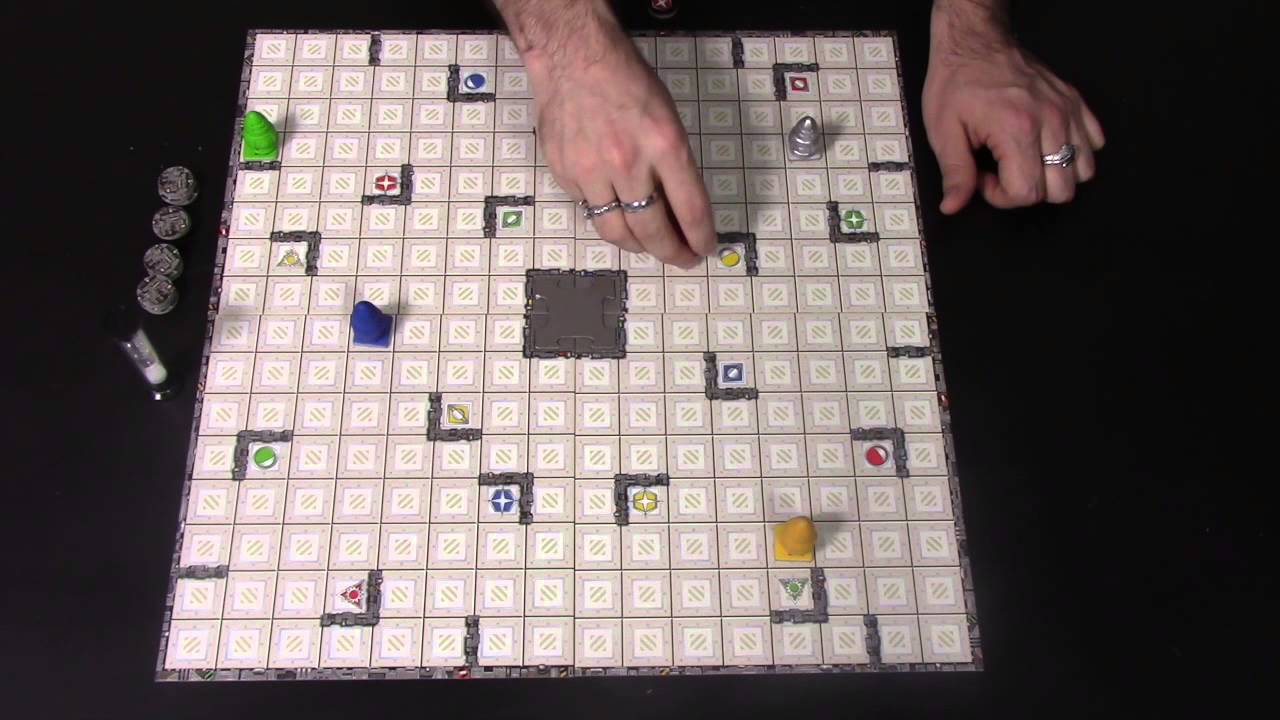 Ricochet Robots - A Dice Cup 'How to play' video by Steve Raine - YouTube
