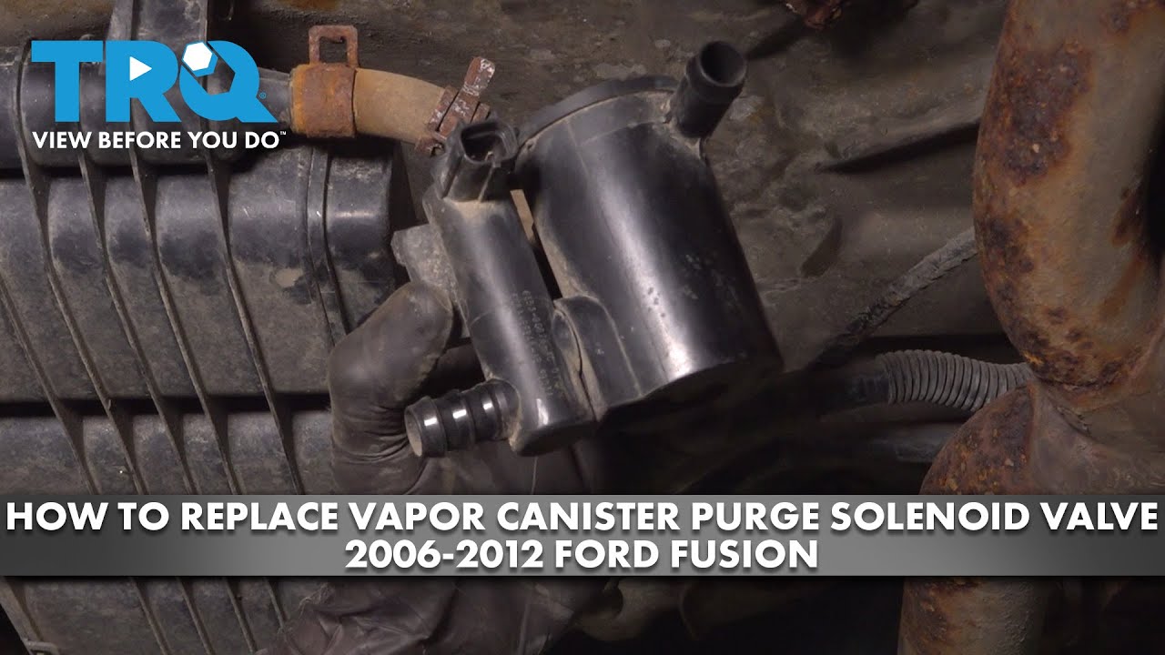 How to Replace Vapor Canister Purge Solenoid Valve 2006-2012 Ford ...
