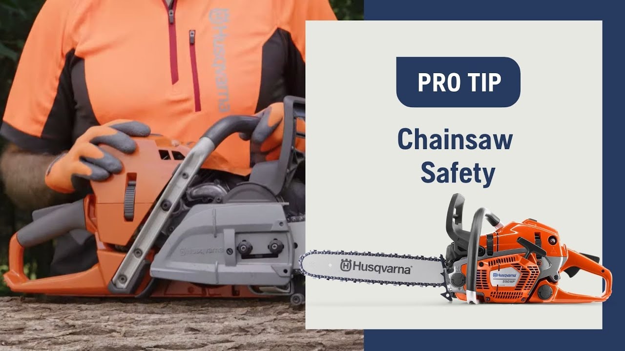 Chainsaw Safety - YouTube