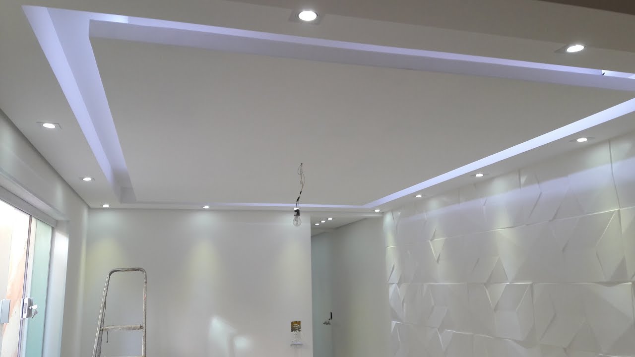 SANCA EM GESSO, - ILHA, - GESSO 3D e muito mais veja neste video Casa ...