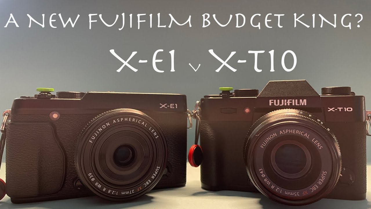 Fujifilm X T10 vs Fujifilm X E1 - YouTube
