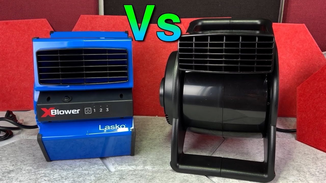 High Velocity Fans Comparison - Lasko High Velocity X-Blower Fan Vs ...