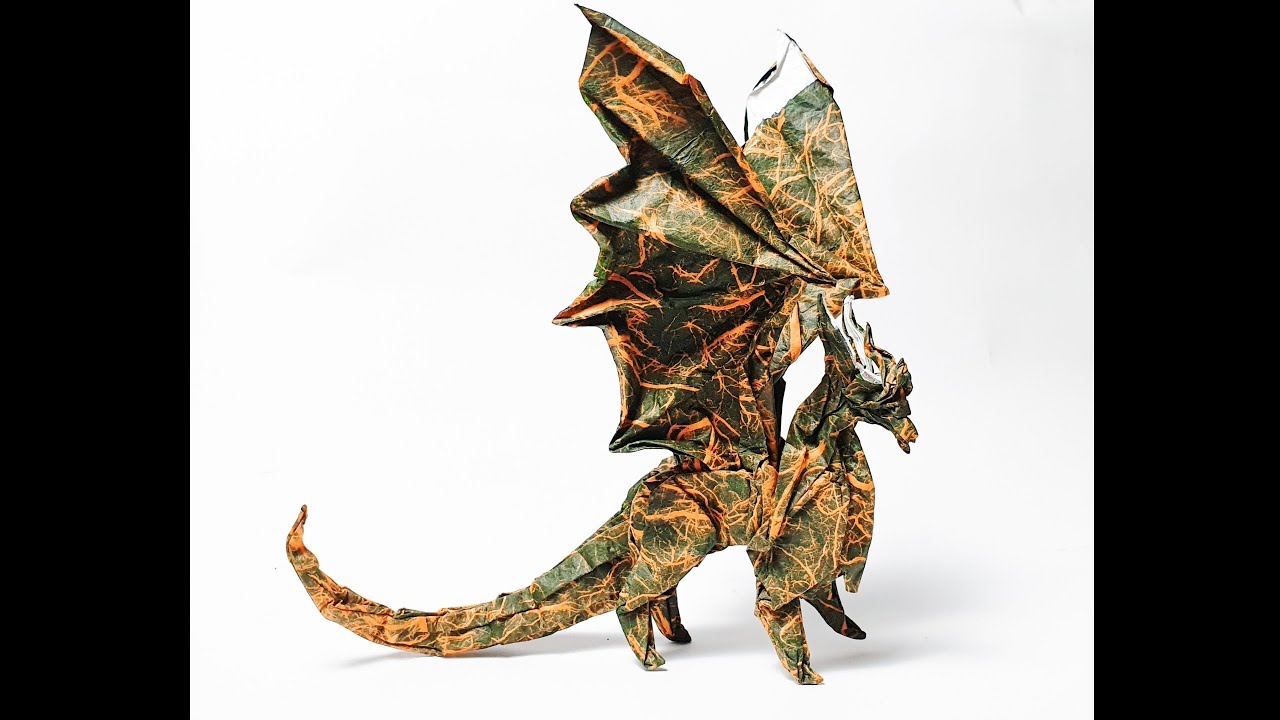 [Tutorial] Origami Dragon Of Fire (ver2) - designed by Nguyễn Tuấn Tài ...