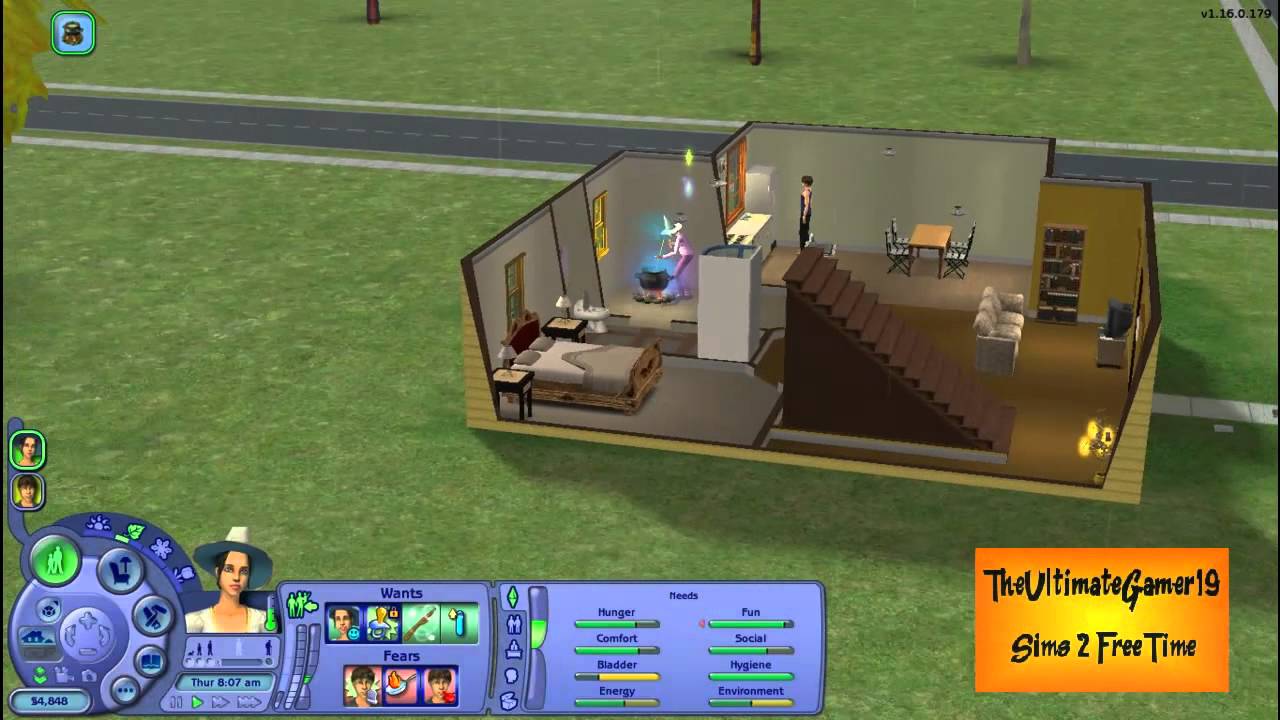 Let's Play: The Sims 2 FreeTime (Part 3) w/Commentary - YouTube