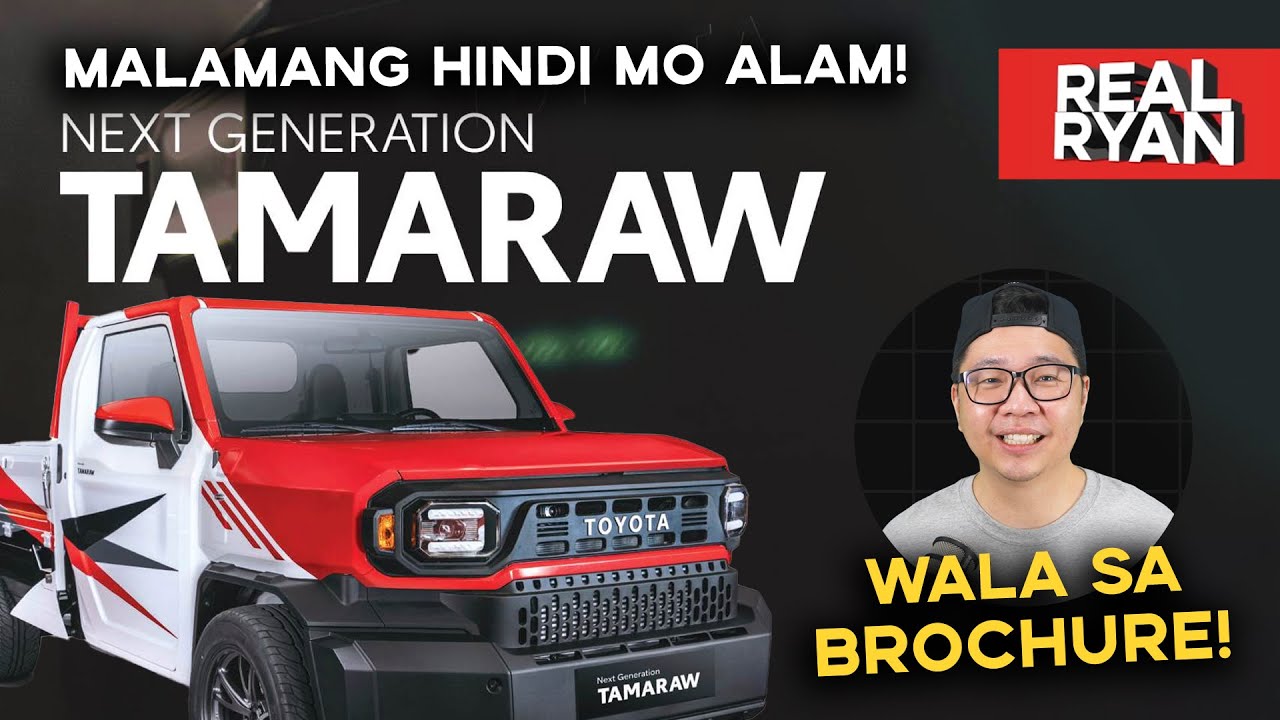 10 THINGS YOU PROBABLY DON'T KNOW ABOUT NEXT GENERATION TOYOTA TAMARAW ...
