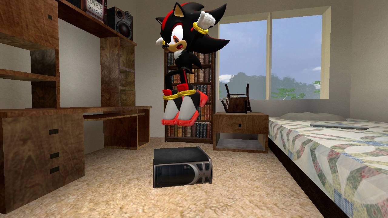 GMOD: Shadow Reacts to Sonic in LEGO Dimensions - YouTube