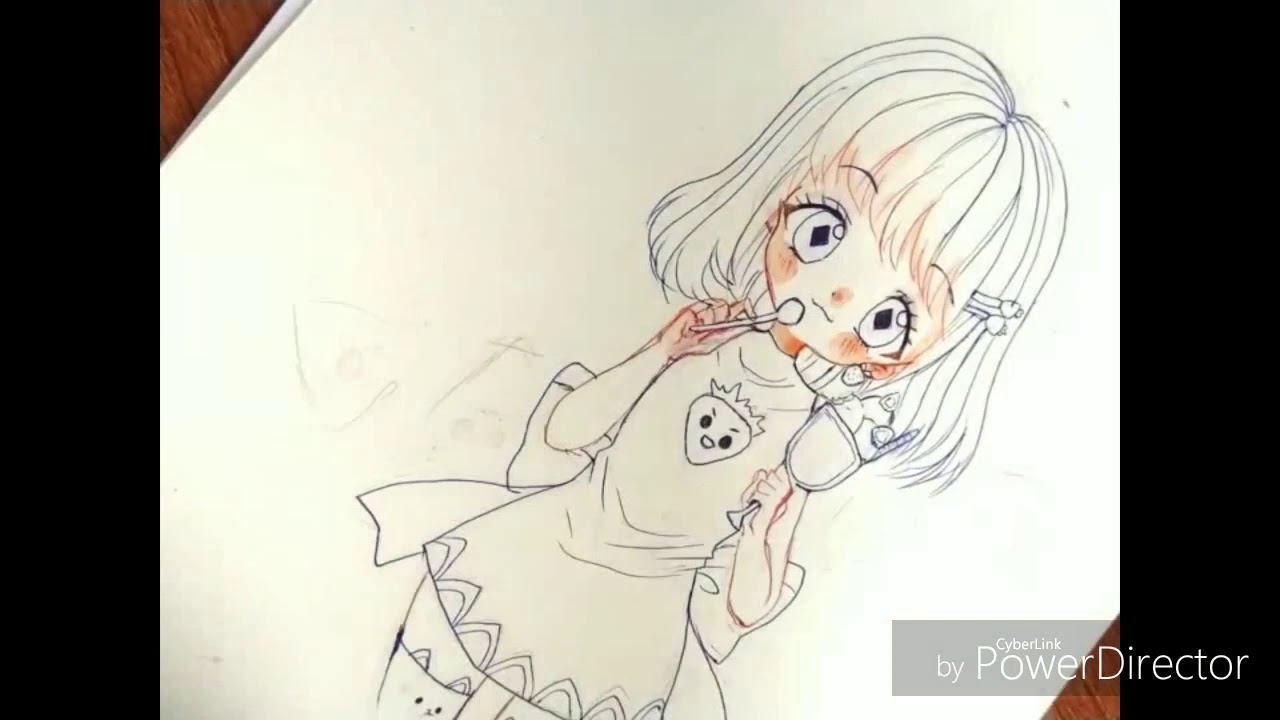 (art trade) colouring process - YouTube