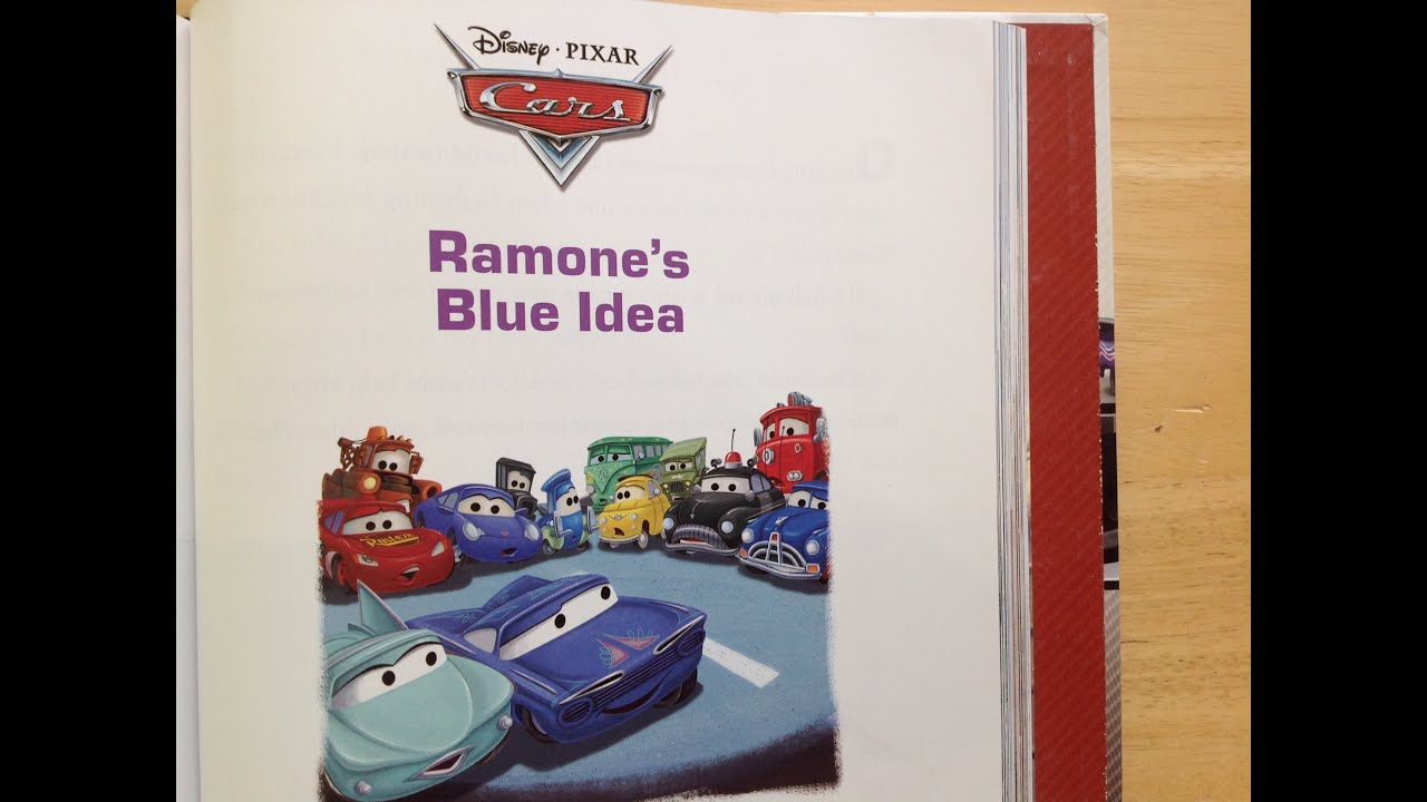 Walt Disney Pixar Cars Storybook Collection Ramone's Blue Idea #Disney ...