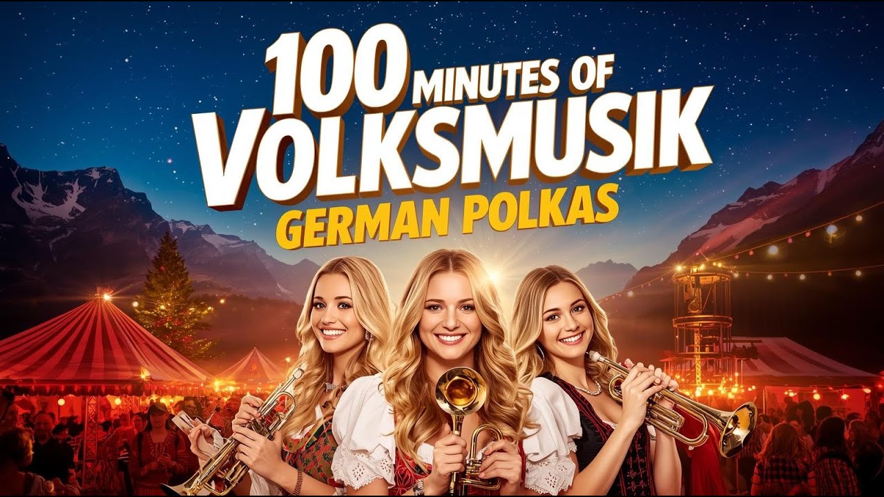 100 minutes of German Polkas - Bavarian Folk Melodies - YouTube