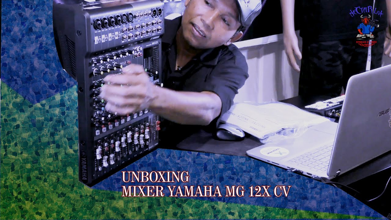 Open Box dan Review Mixer Yamaha MG12X CV digunakan untuk event ...