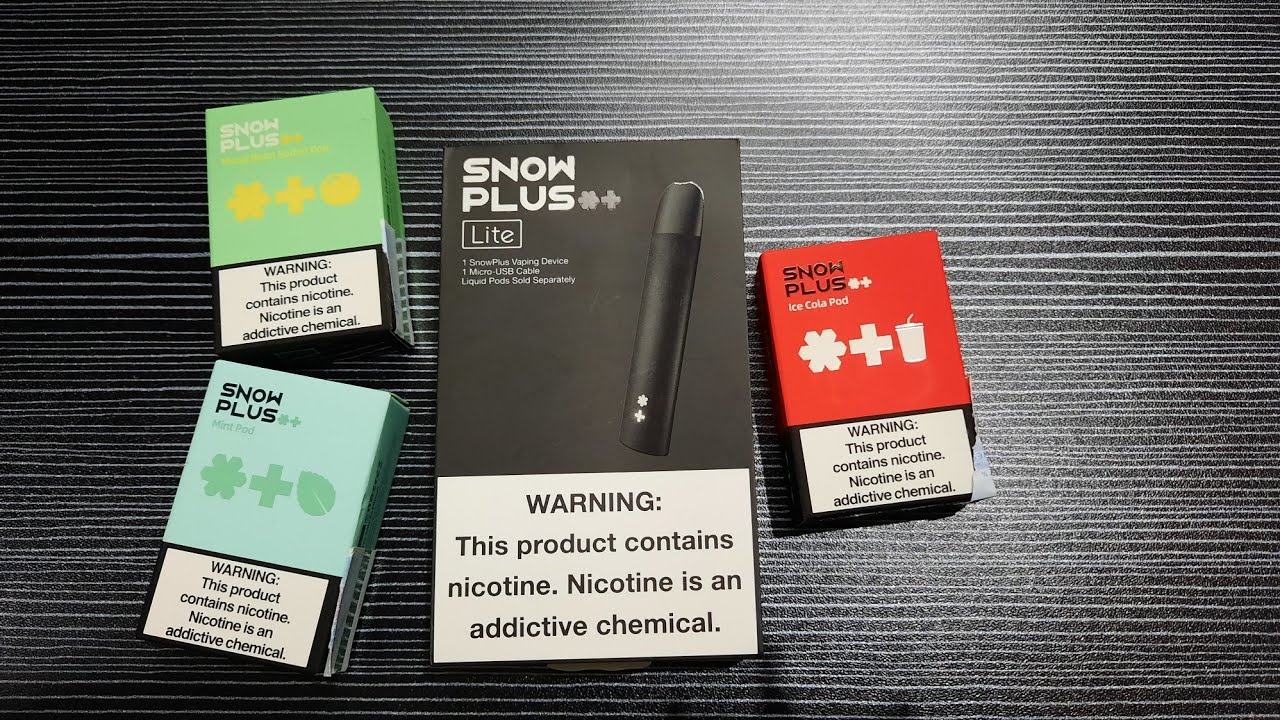 SNOWPLUS LITE PODS SYSTEM YANG USER FRIENDLY BUAT PENGGANTI ROKOK ...