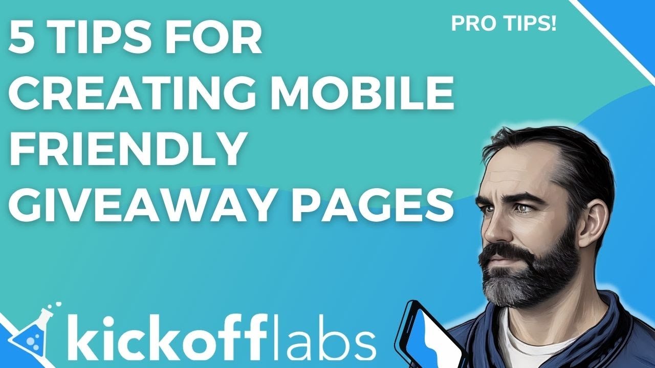 5 Tips for Creating Mobile Friendly Giveaway Pages - YouTube
