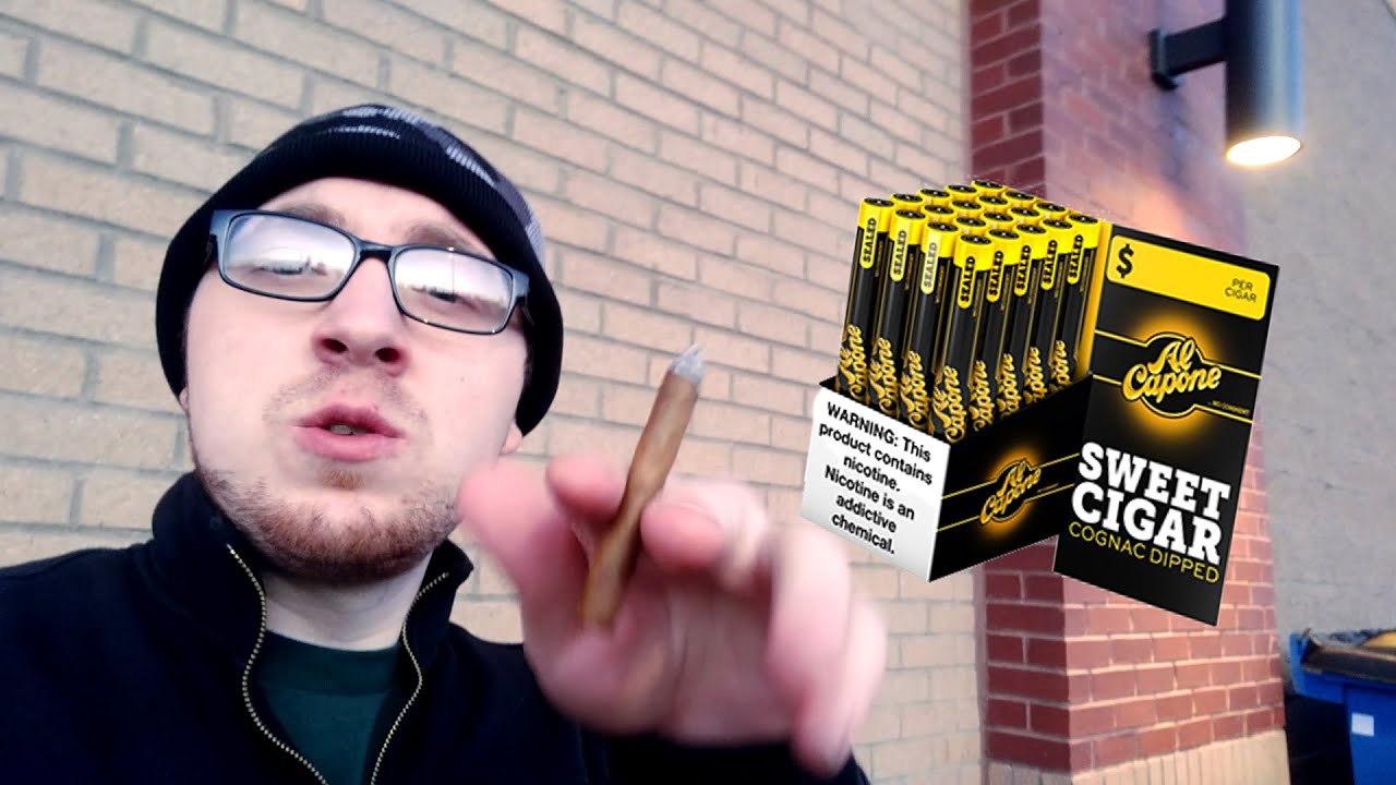 Al Capone Sweet Cognac Dipped | Cigarillo Review - YouTube