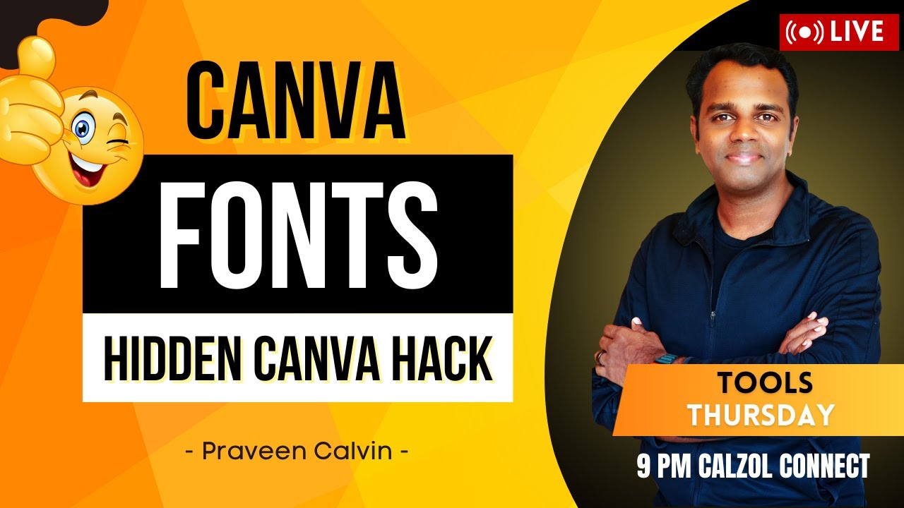 Canva Fonts | Hidden Canva Hack - YouTube