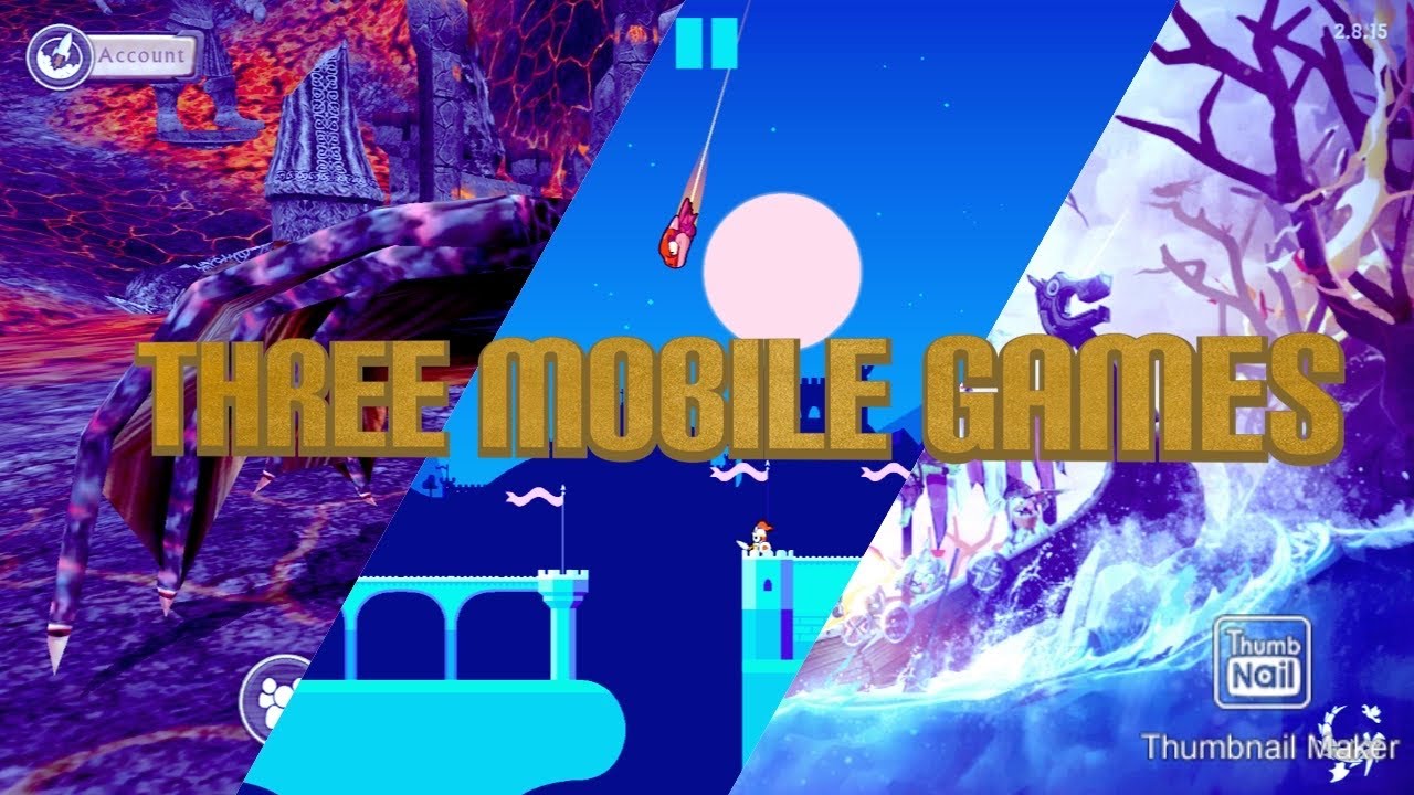 3 mobile games, dragon edition. - YouTube