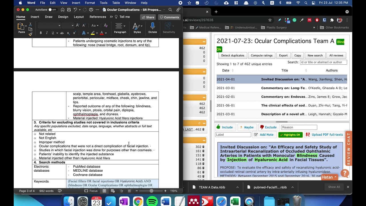 How to Use Rayyan Software - Hatan Mortada - YouTube