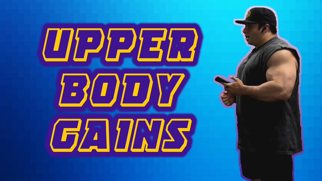 Upper Body Gains | My First Workout Video in English - YouTube