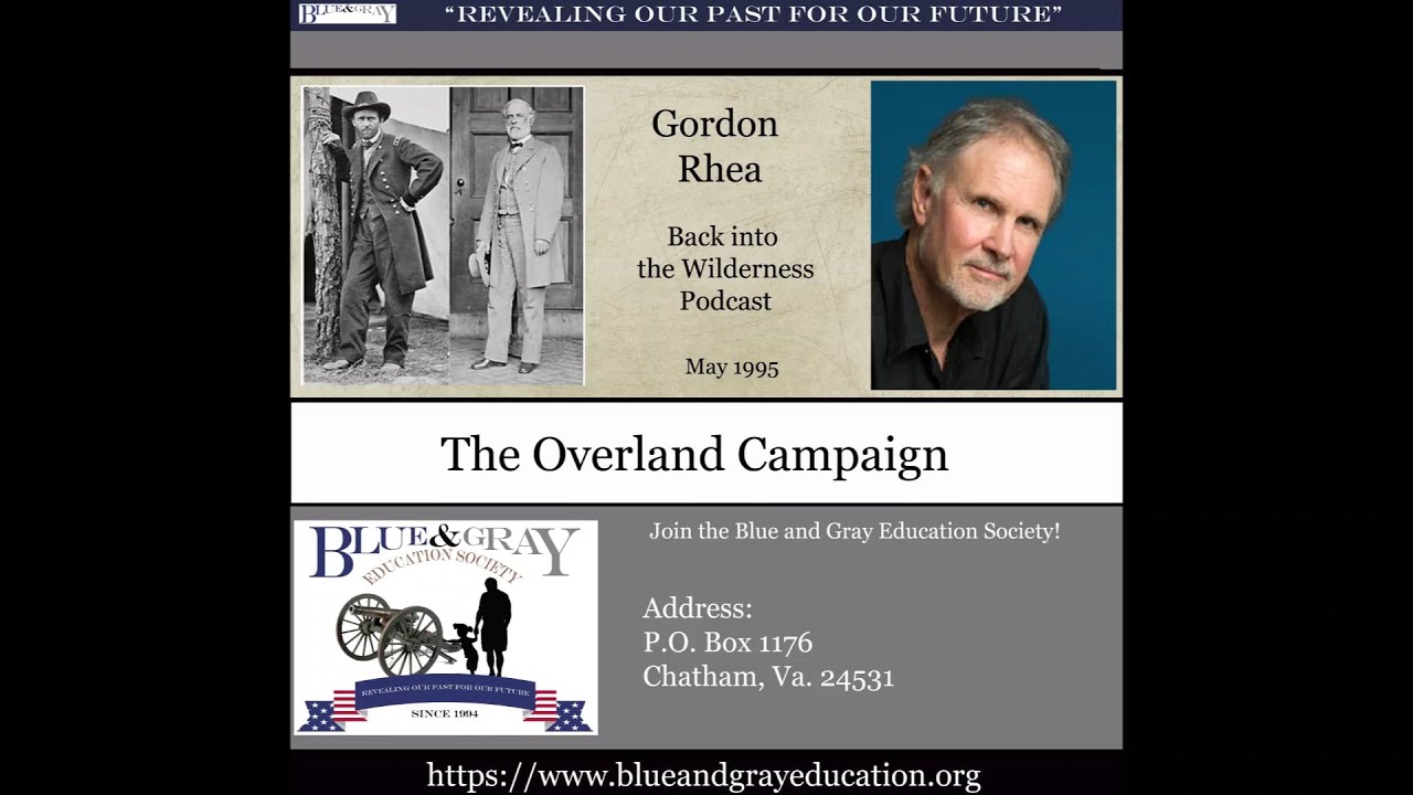 BGES Seminars: Back into The Wilderness-Gordon Rhea (Audio Only) - YouTube