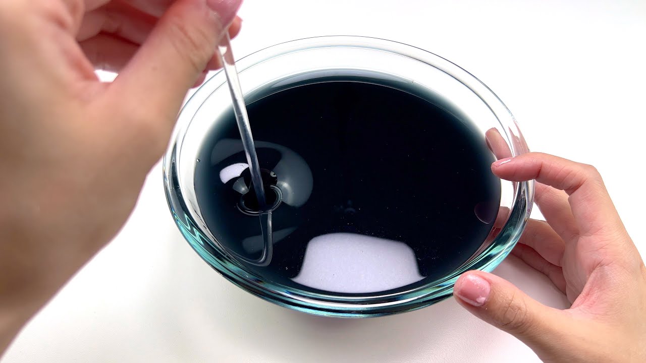 ASMR Slime | Holographic glitters | Duochrome pigment | Mixing pigment ...