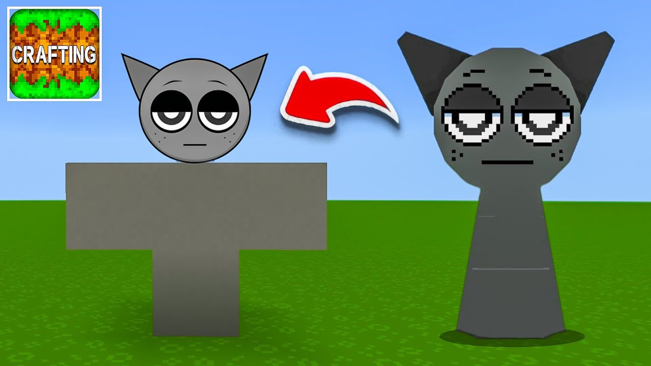 How to Spawn 'Grey Sprunki' in Crafting and Building! - YouTube