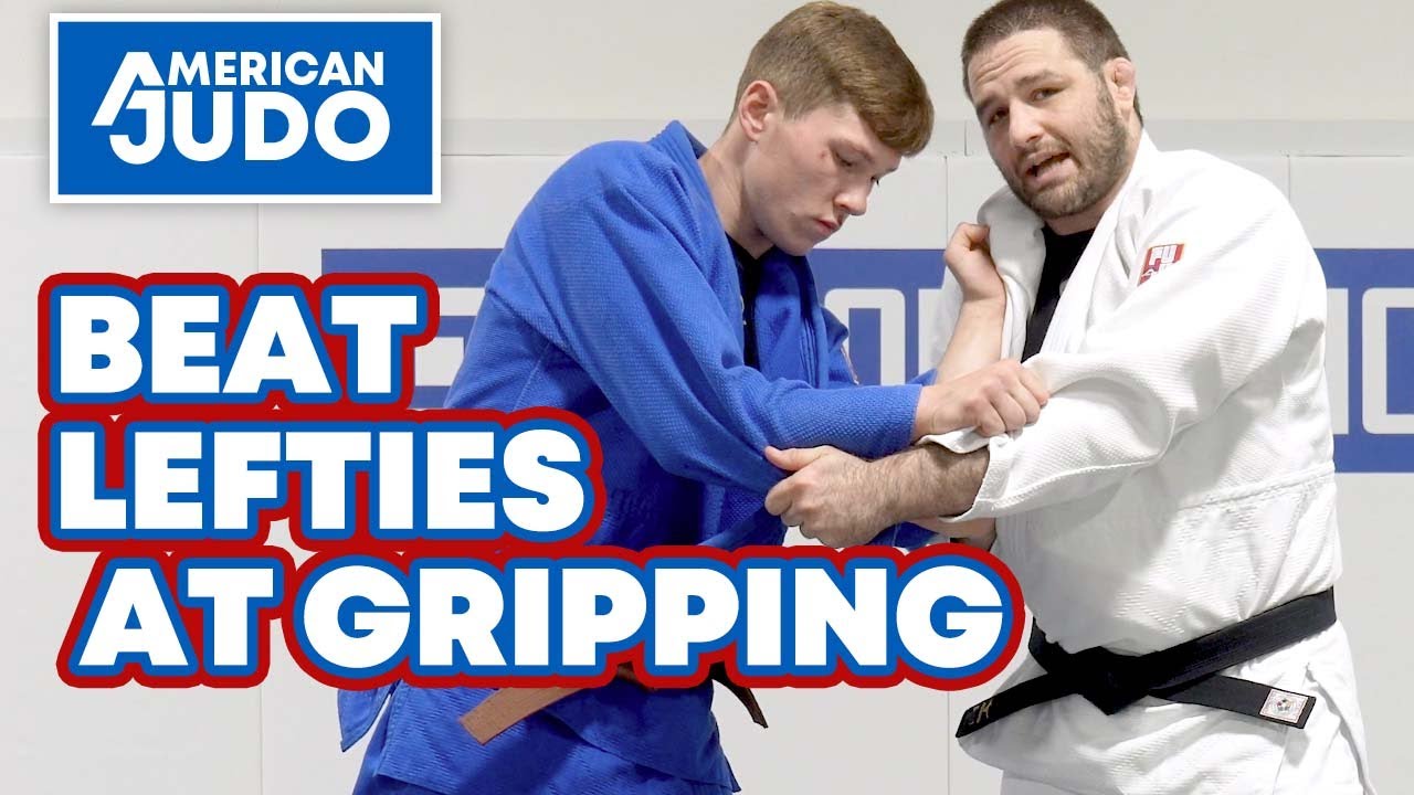 Learn How Beat Any Lefty At Gripping And Grab Their Back! - YouTube