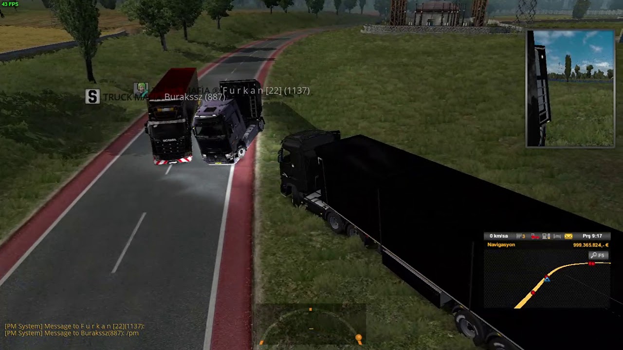 Euro Truck Simulator 2 Multiplayer veled of ets (2) - YouTube