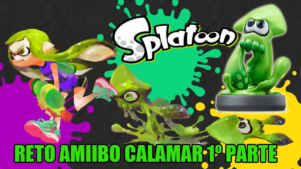 Splatoon - Desafíos AMIIBO Inkling calamar 1ª parte (WiiU) - YouTube