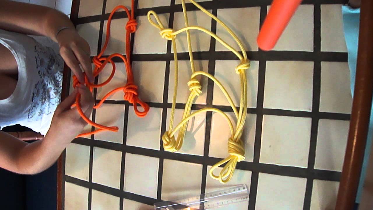 Fabriquer son propre licol éthologique - YouTube
