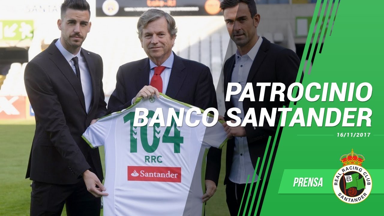 Presentación patrocinio Banco Santander 16 noviembre 2017 - YouTube