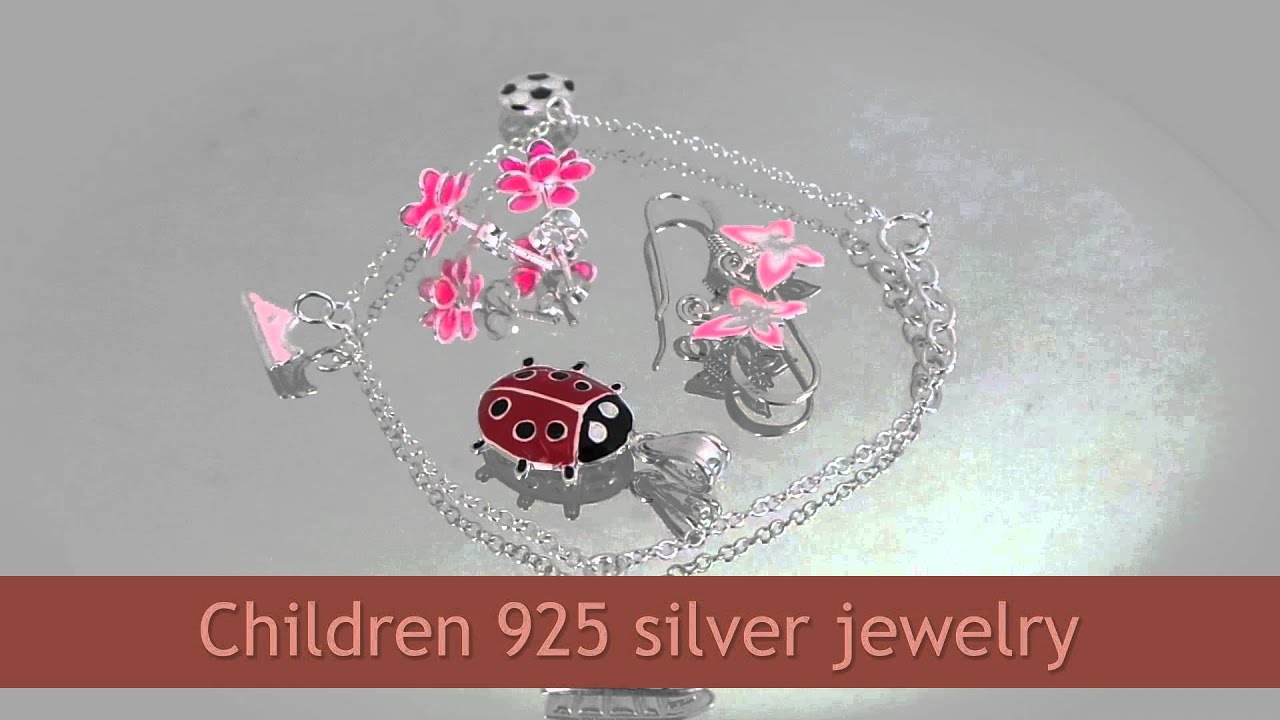 Children's Silver Jewelry Wholesale from Thailand Manufacturer - YouTube