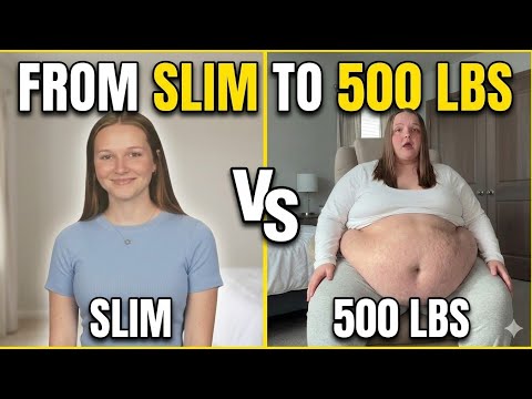 Von schlank zu über 225 kg? Was ist mit abbysglazedd passiert 😳