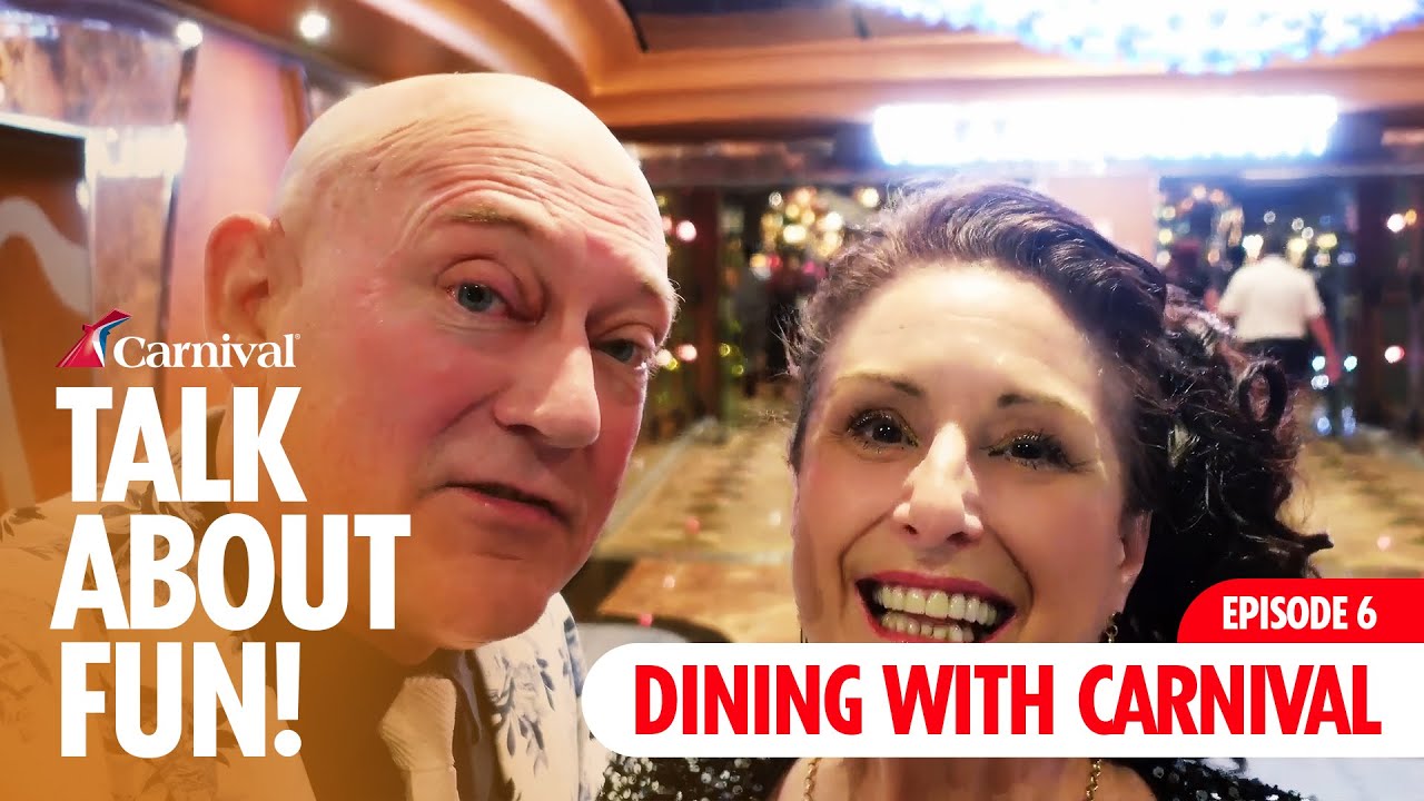 Talk About Fun! | Dining Onboard Carnival Cruise Line Australia - YouTube