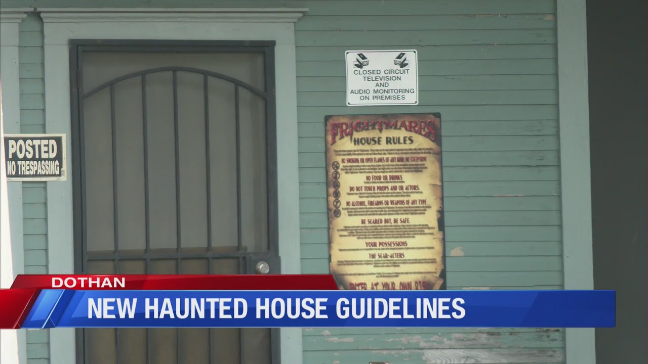 New haunted house guidelines - YouTube