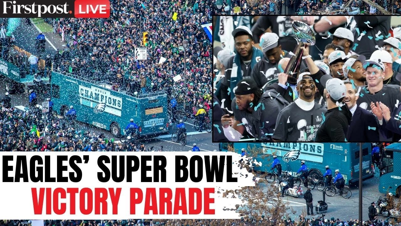 Eagles Super Bowl Parade LIVE: Philadelphia Eagles Victory Parade LIVE ...