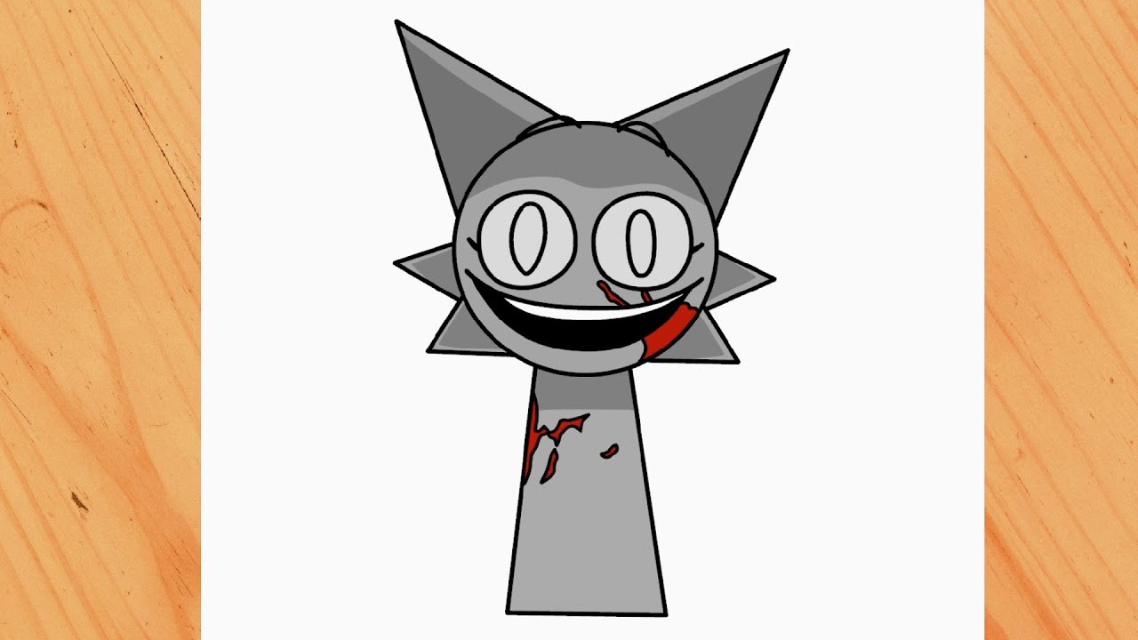 How to draw WENDA horror Friday Night Funkin horror fnf mod Incredibox ...