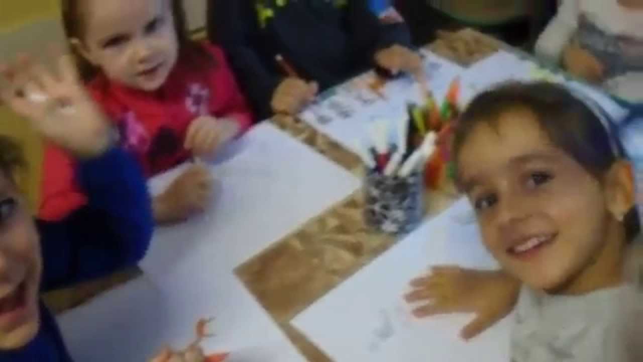 Bulgarian children draw Zarafa - YouTube