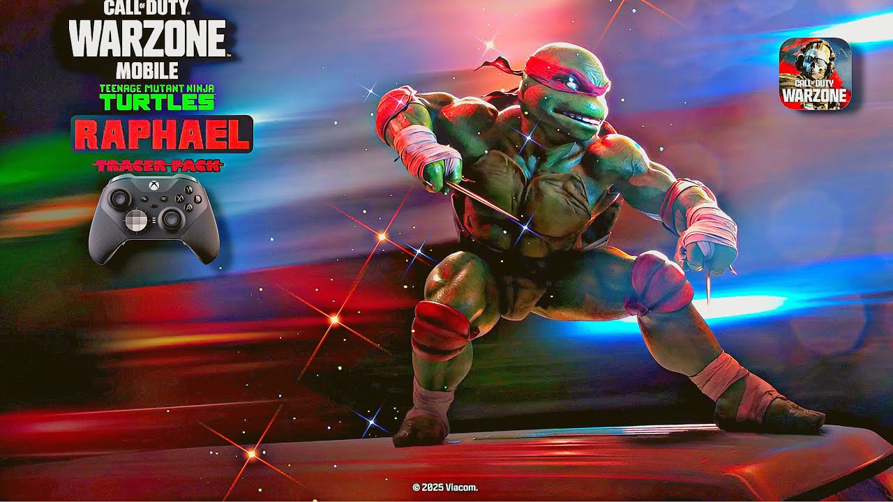 Warzone Mobile Teenage Mutant Ninja Turtles Raphael Tracer Pack Bundle ...