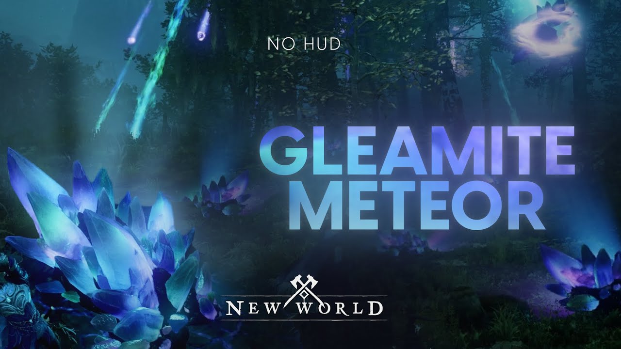 Gleamite Meteor | New World | No Hud - YouTube