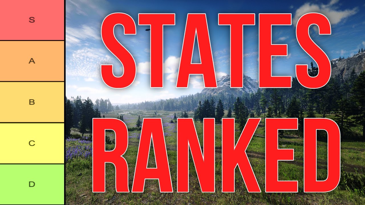I Ranked Every State in Red Dead Redemption Two! - YouTube