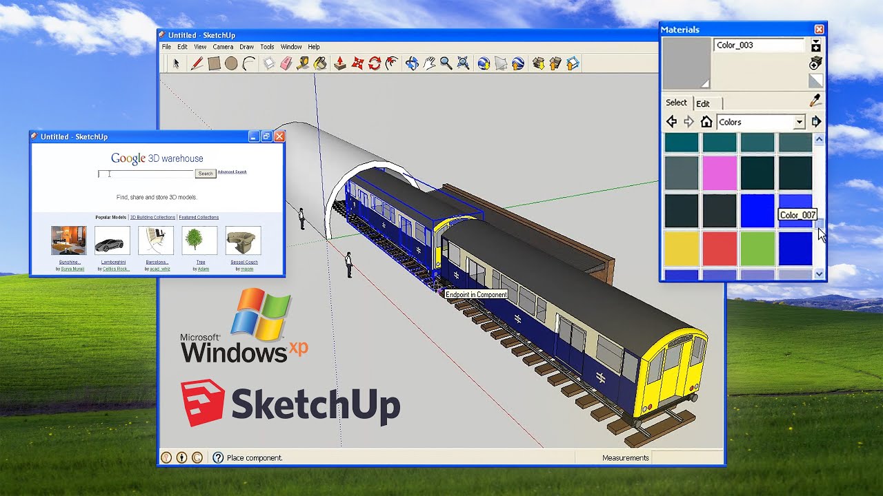 Old 3D Modelling Tutorials w/ Google Sketchup (2009) | Podel Classics ...